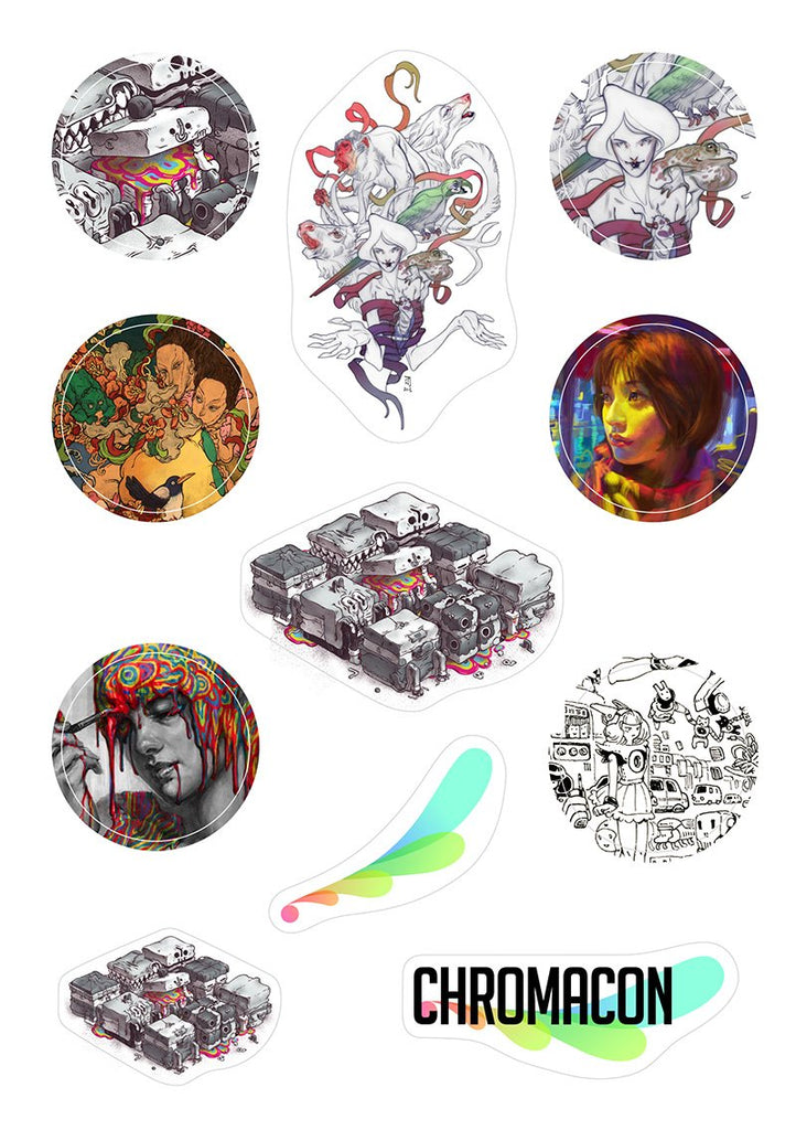 Chromacon 2015 Sticker Sheet – CHROMA